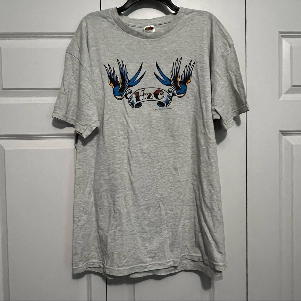 Vintage 2001 Original H20 Band Shirt Size Xl - Gem